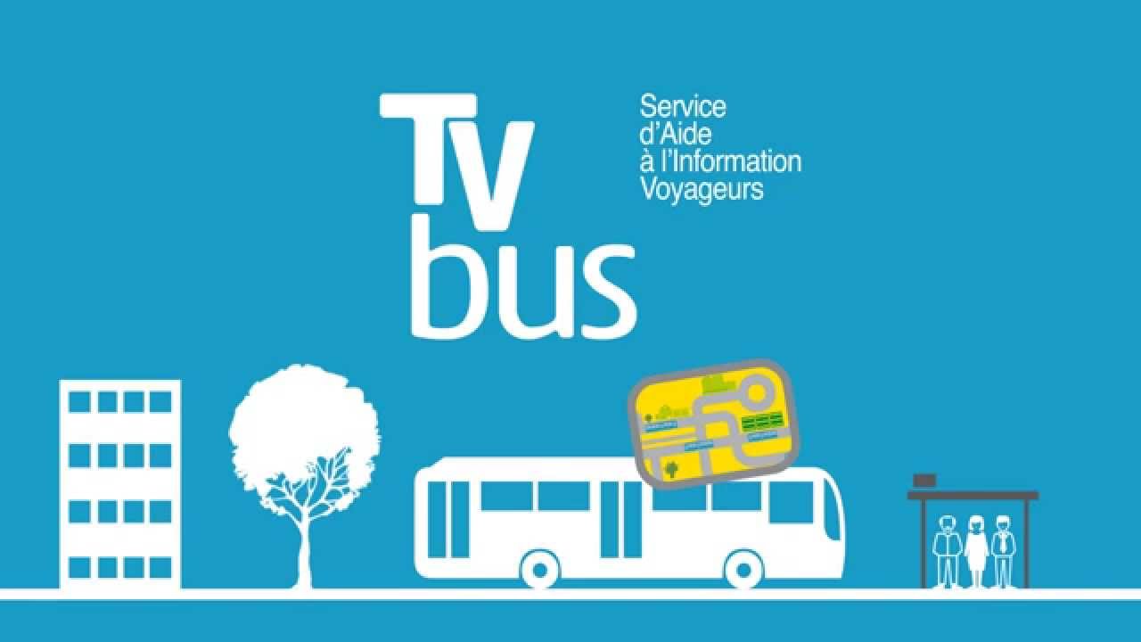 TV BUS - Logo animation - YouTube