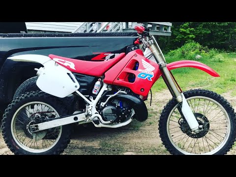 1990 CR250R FIRST START UP!! 🚀 #cr250 #honda #1990 #2stroke #motocross ...