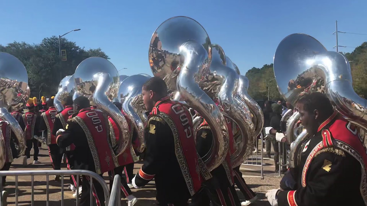 5407 Grambling State University Marching Band Grambling Homecoming 2019 ...