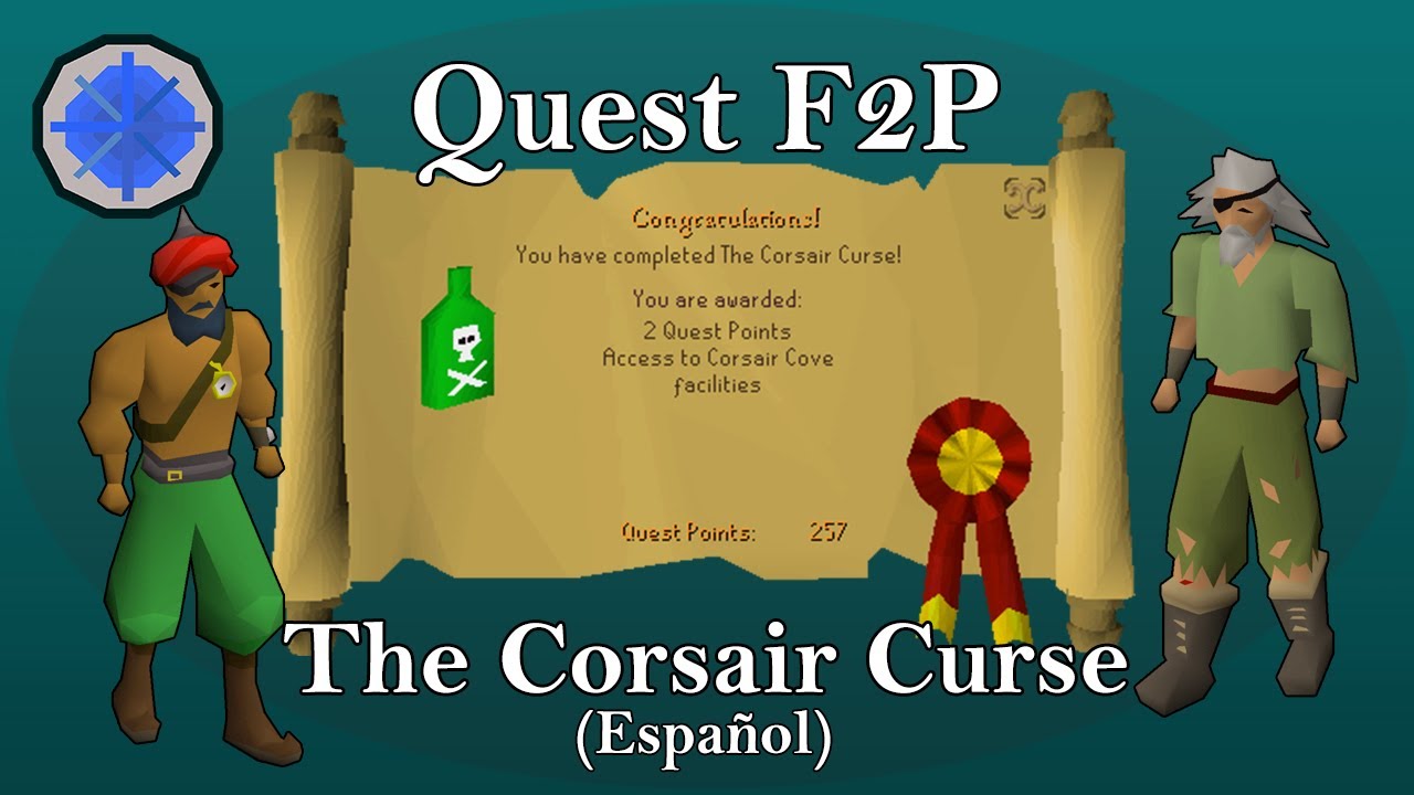 [OSRS] The Corsair Curse Quest 2020 (Español) - YouTube