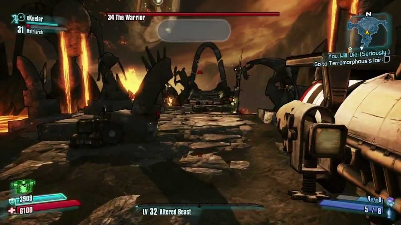 Borderlands 2 | Ending Warrior Fight Strategy Guide | + Loot - YouTube