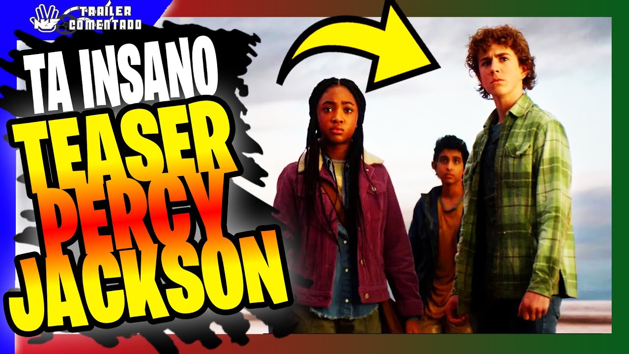 REACT TEASER PERCY JACKSON E OS OLIMPIANOS! O QUE ACHAMOS DO NOVO ...