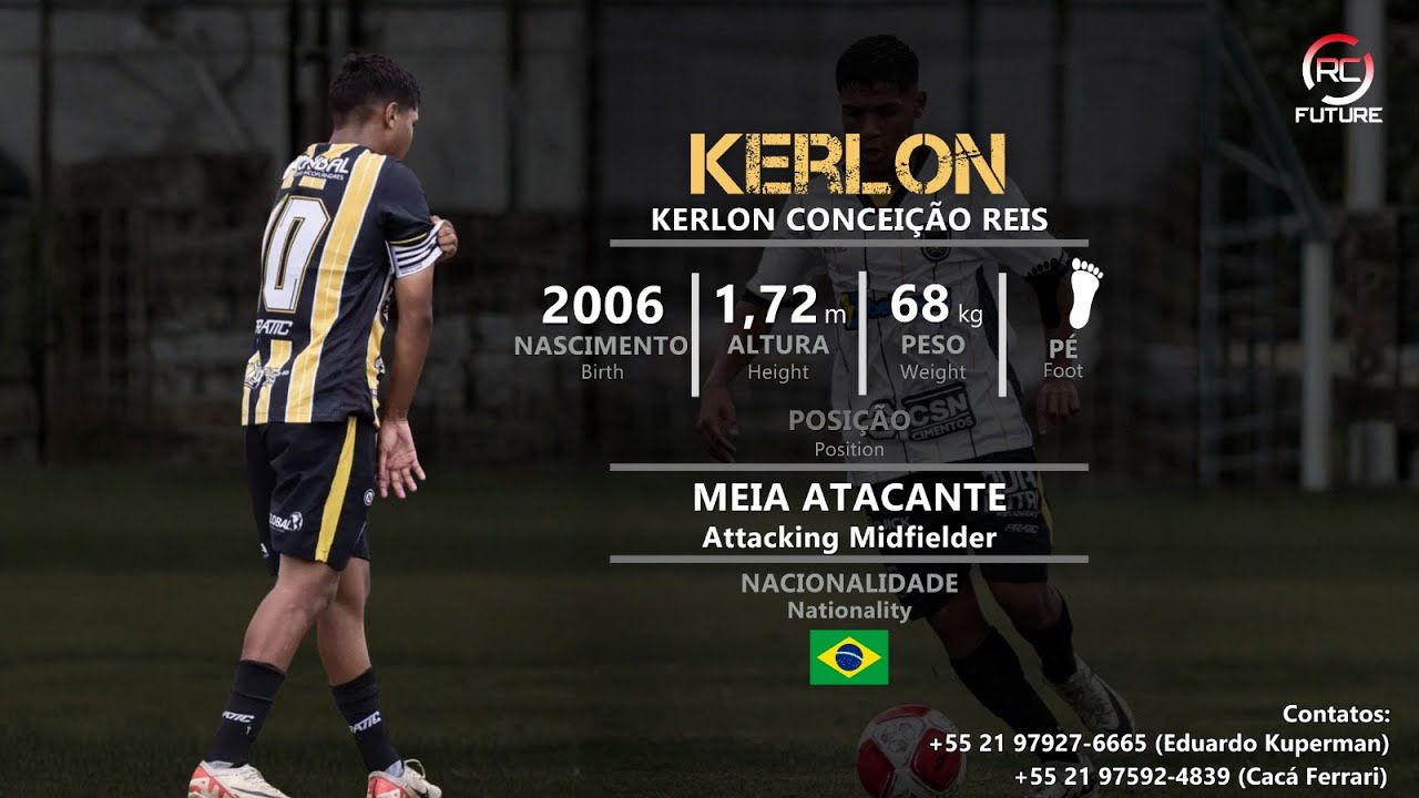 Kerlon - Meia Atacante (Attacking Midfielder) - 2006 (2025) - YouTube