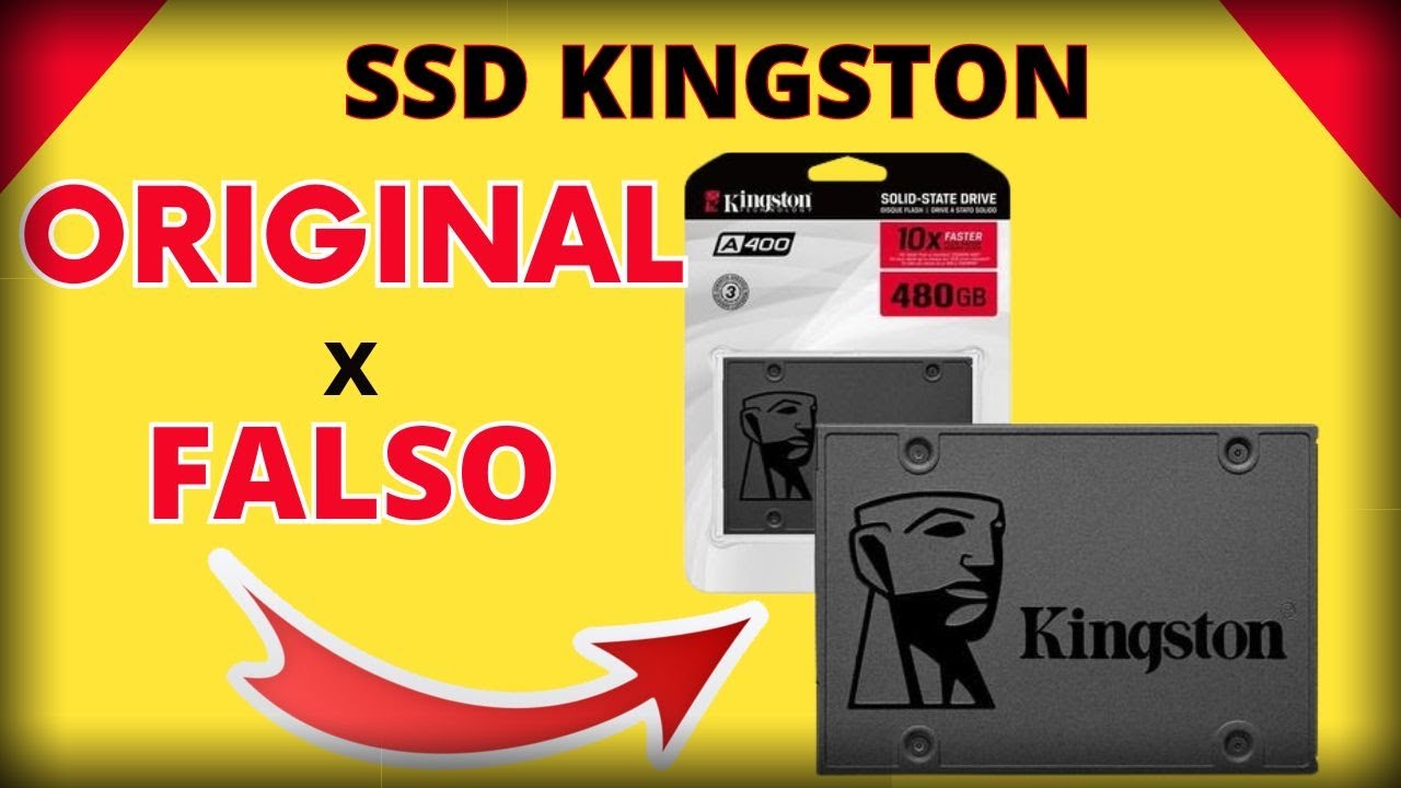 COMO SABER SE O HD SSD KINGSTON É ORIGINAL X RÉPRICA FAKE? ONDE COMPRAR ...