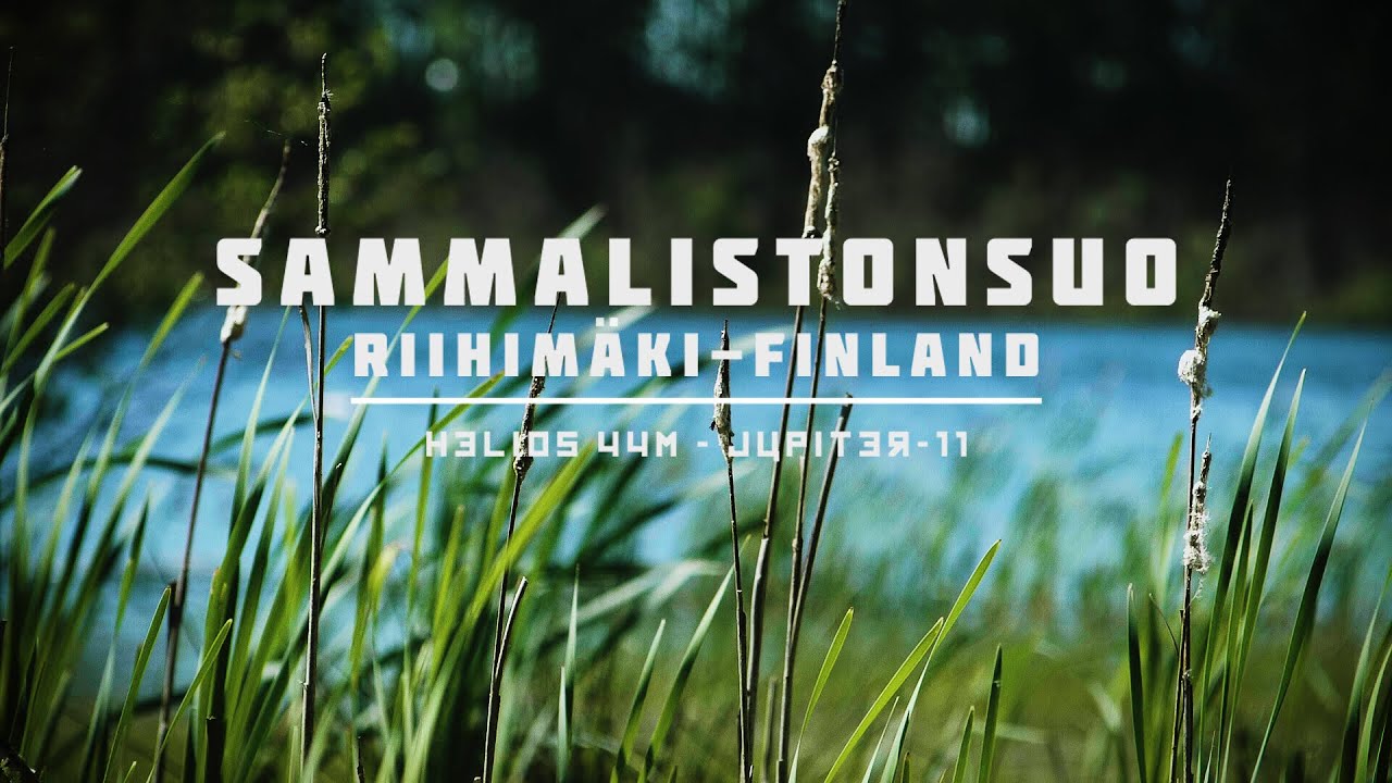 Suomen luonto - Sammalistonsuo, Nature in Finland May, Helios 44M ...