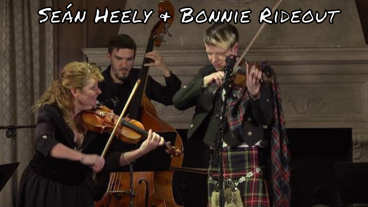 Seán Heely & Bonnie Rideout Dueling Fiddles - YouTube