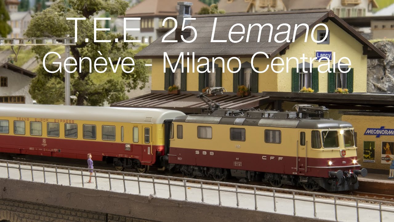 TEE 25 "Lemano" (1977) - YouTube