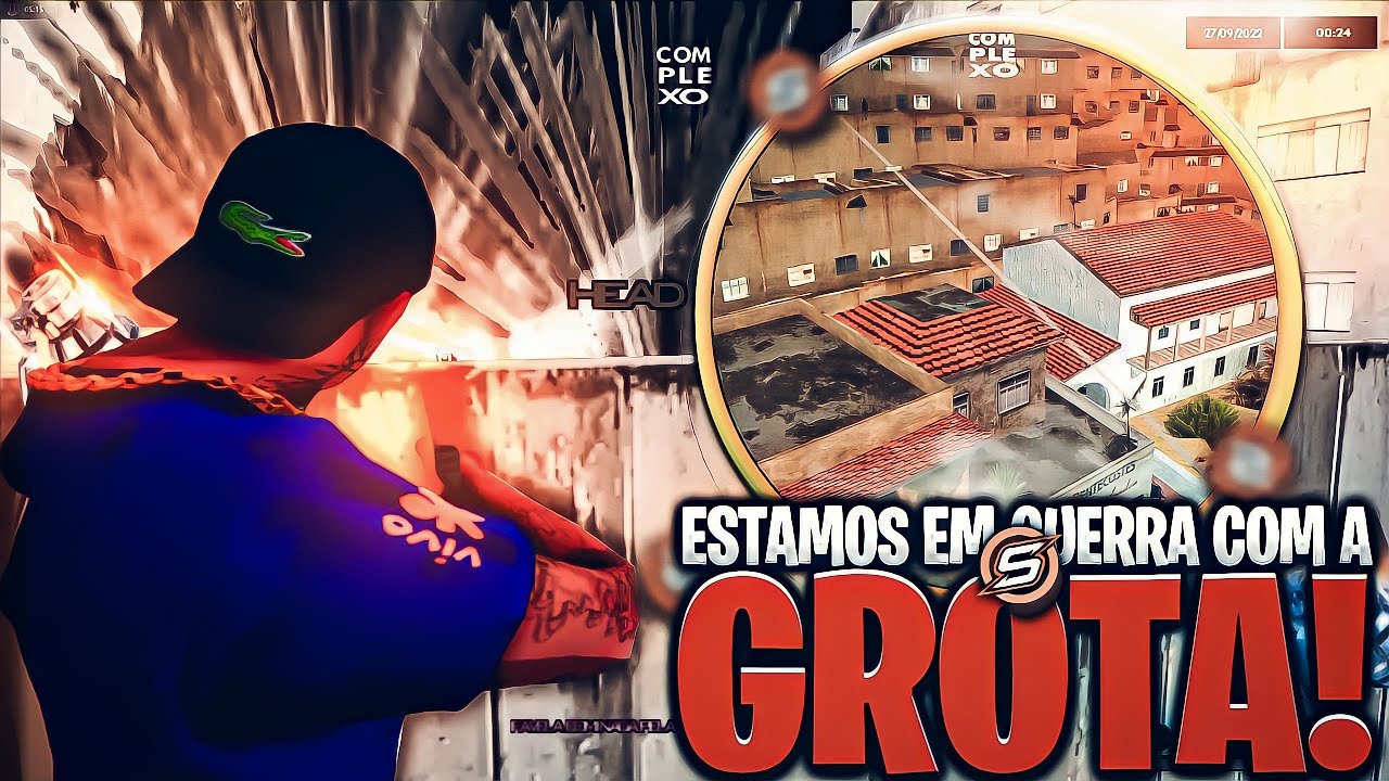 INVADIMOS A FAVELA DA GROTAAA COMPLEXO RP GTA SAMP - YouTube