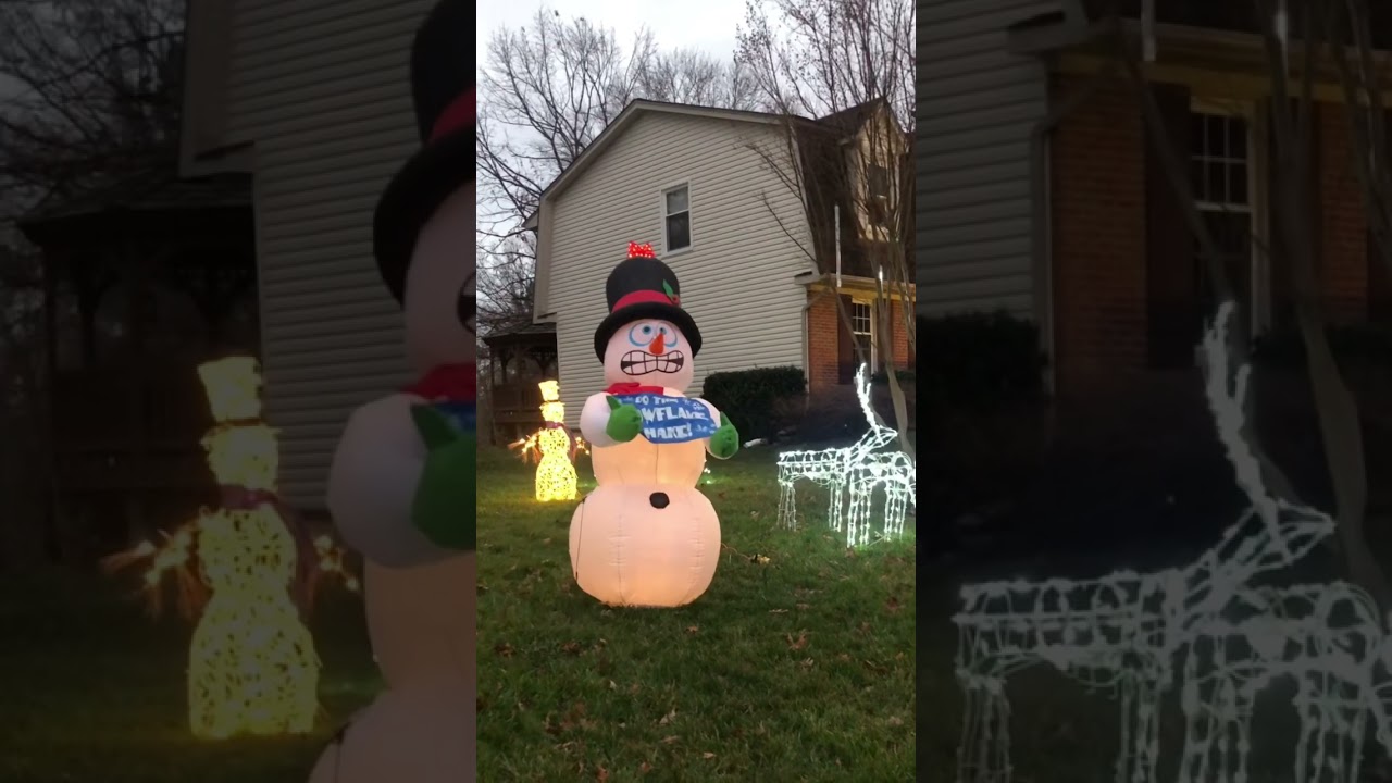 Shivering / Shaking Snowman ⛄️ - YouTube