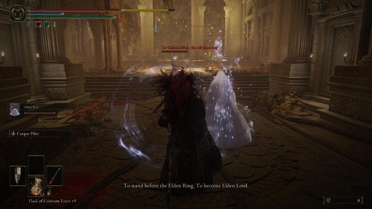 Sir Gideon Ofnir, the All-Knowing - ELDEN RING - YouTube