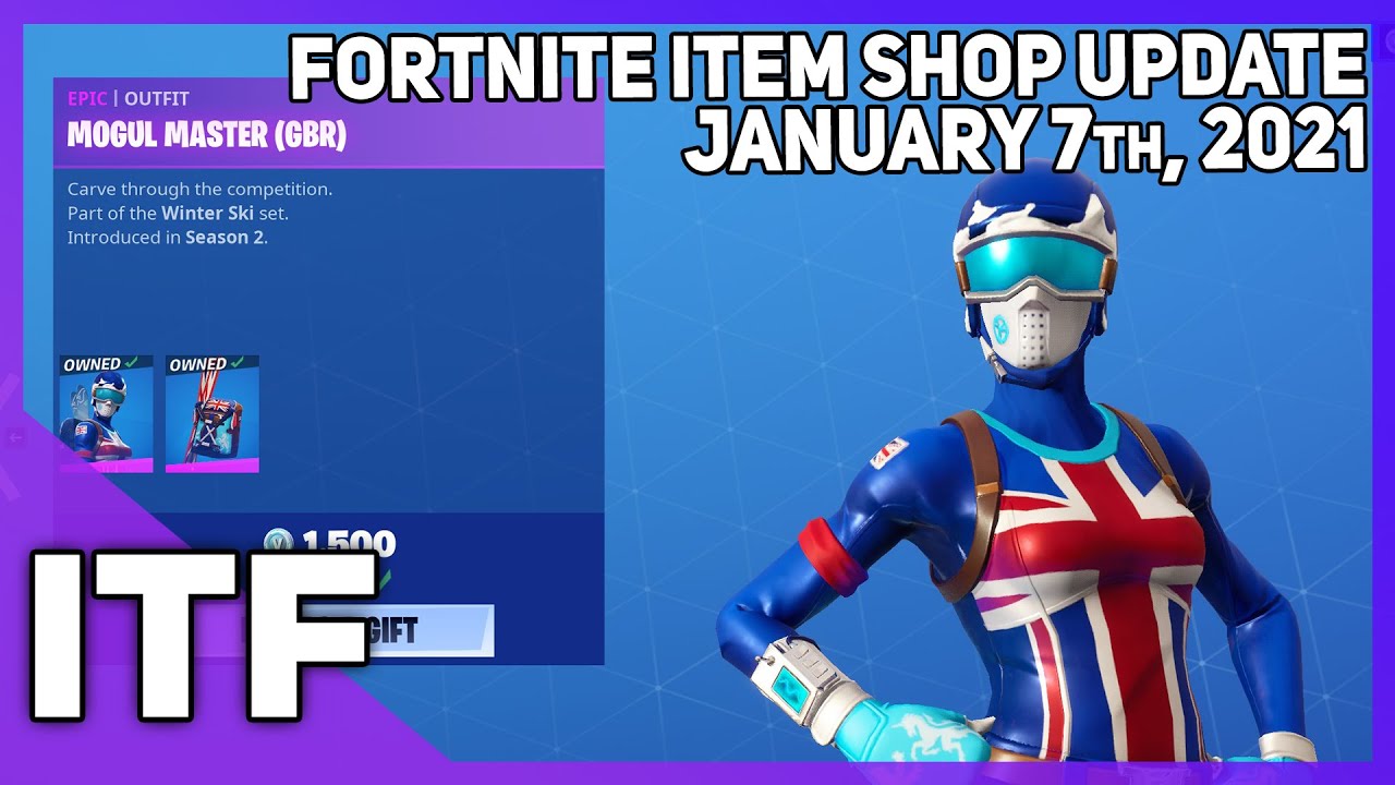 Fortnite Item Shop *RARE* MOGUL MASTERS ARE BACK! [January 7th, 2021 ...