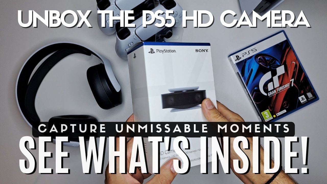 PS5 HD Camera Unboxing | 1080p Dual Lens for Gameplay Sharing! - YouTube