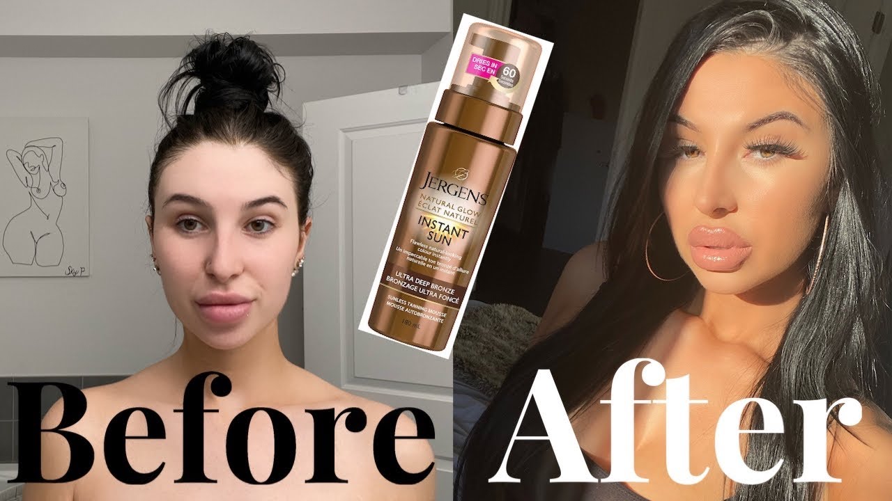 My Self-Tan Routine | brunetteprincesse - YouTube