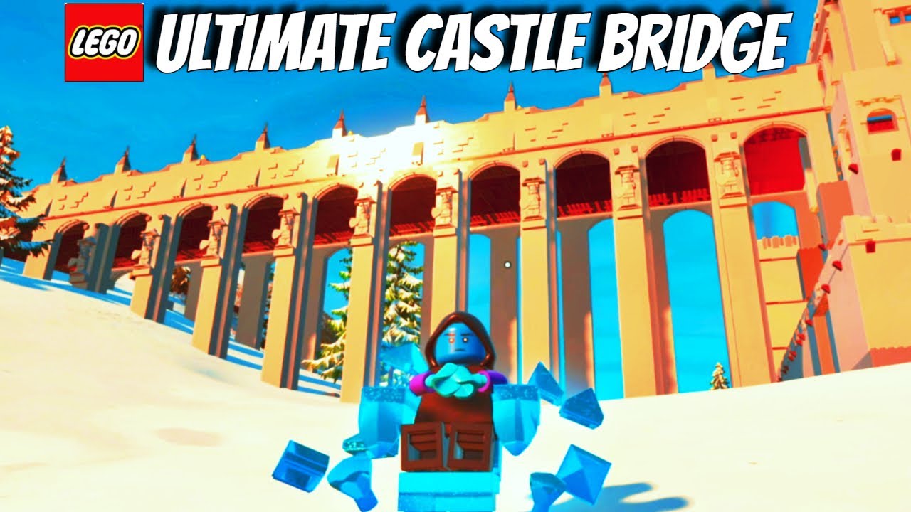 Best Castle Bridge In Lego Fornite!!! - YouTube