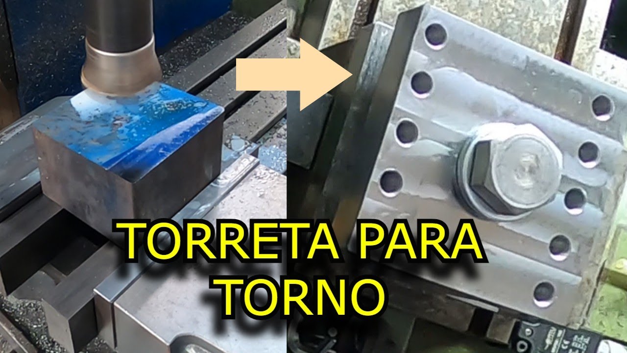 fabricación de torreta para torno CNC (turret manufacturing for cnc ...