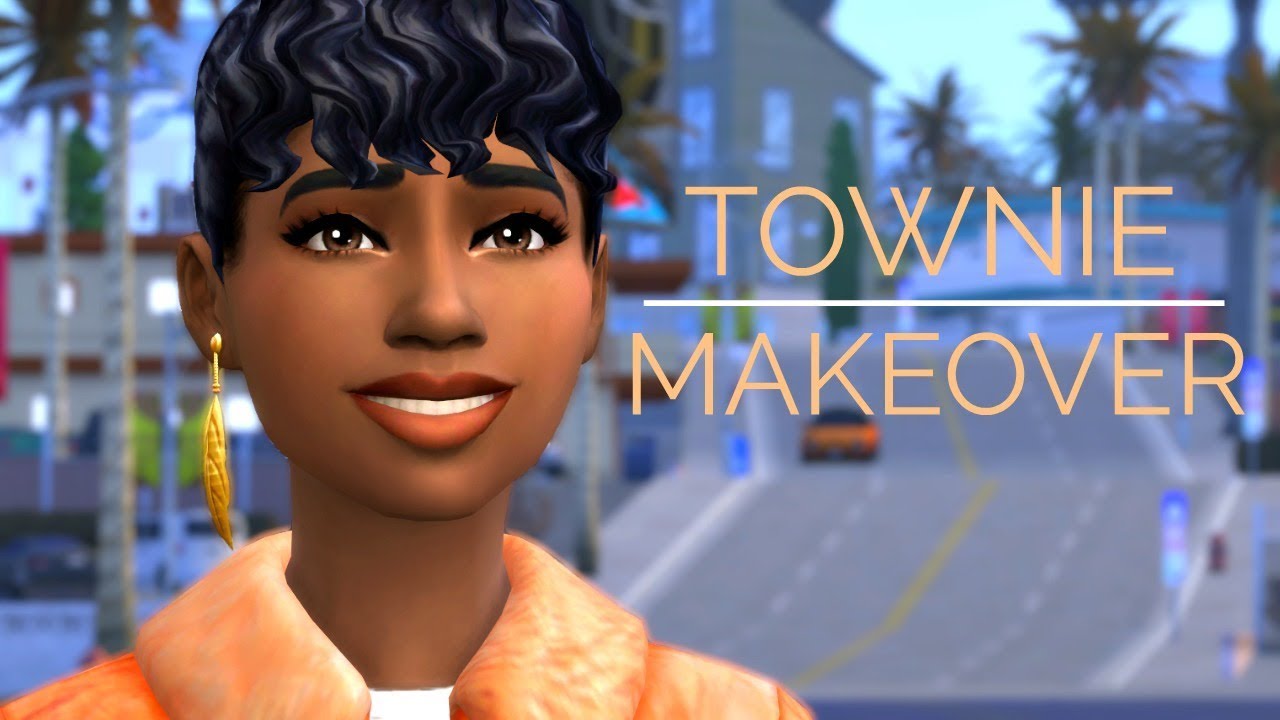GET FAMOUS TOWNIE MAKEOVER - The Sims 4 | Octavia Moon - YouTube
