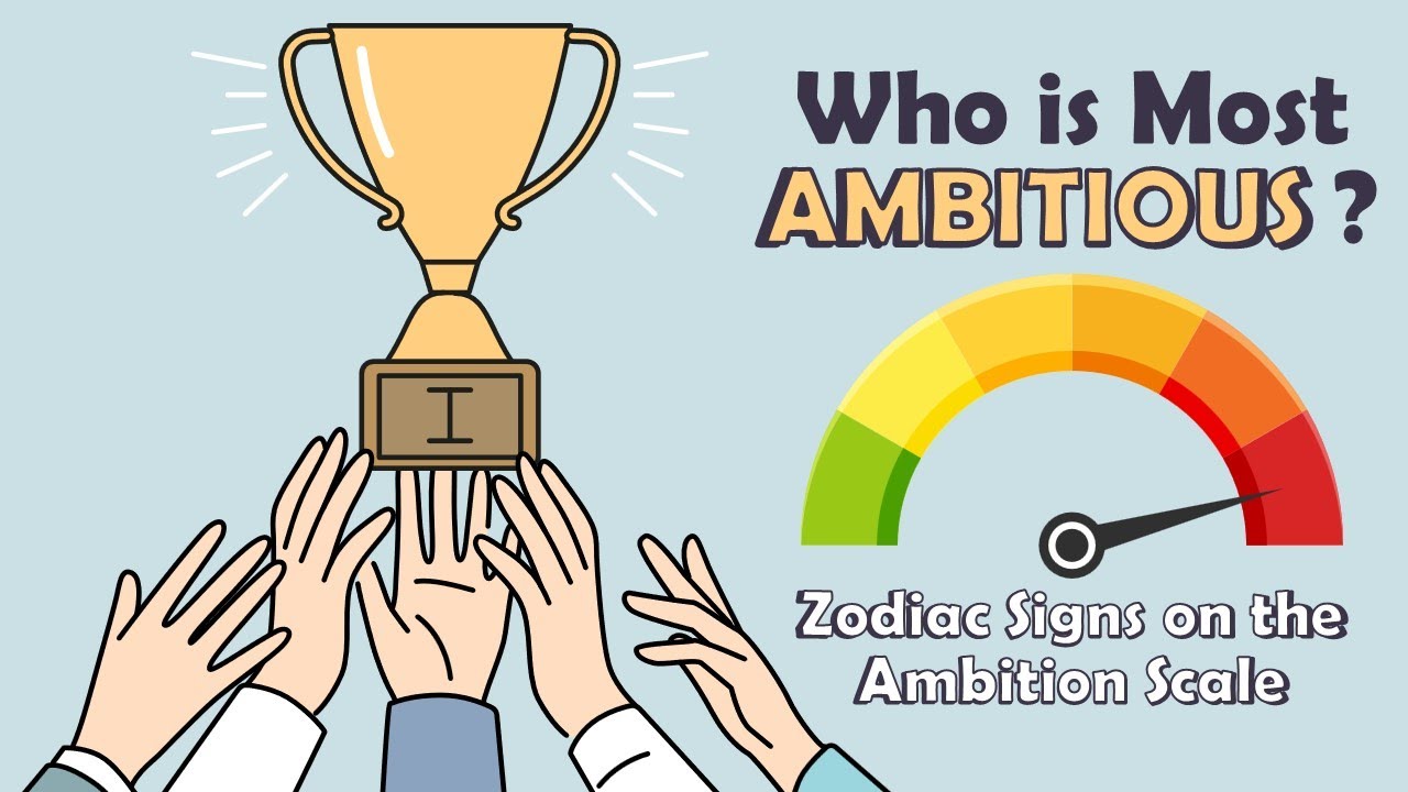 Zodiac Signs on the Ambition Scale - YouTube