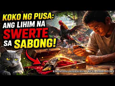 KUKO NG PUSA ANG LIHIM NA SWERTE SA SABONG Hiwaga story
