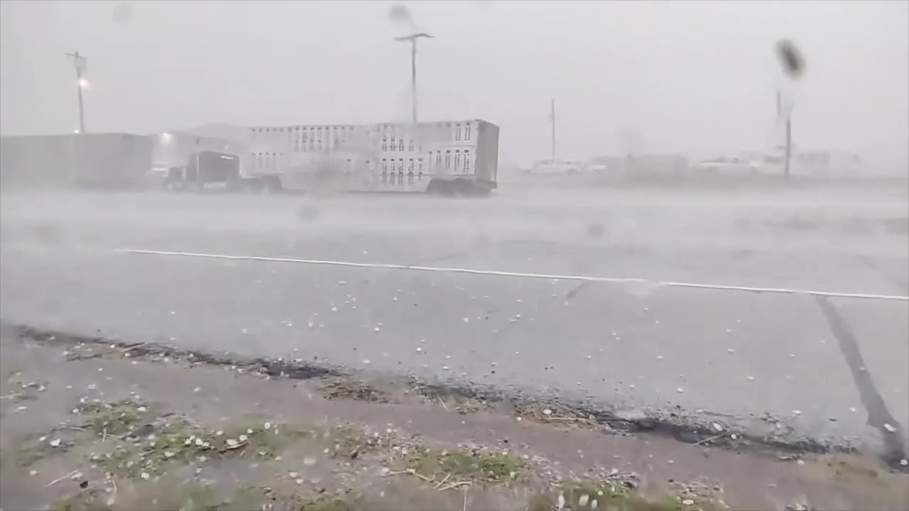 Storm Chasing: Hail Fest - YouTube