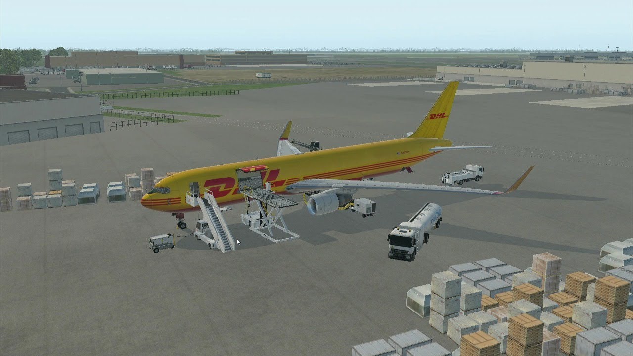 [FULLFLIGHT] XP11 FF 767-300F DHL KJFK-PANC - YouTube