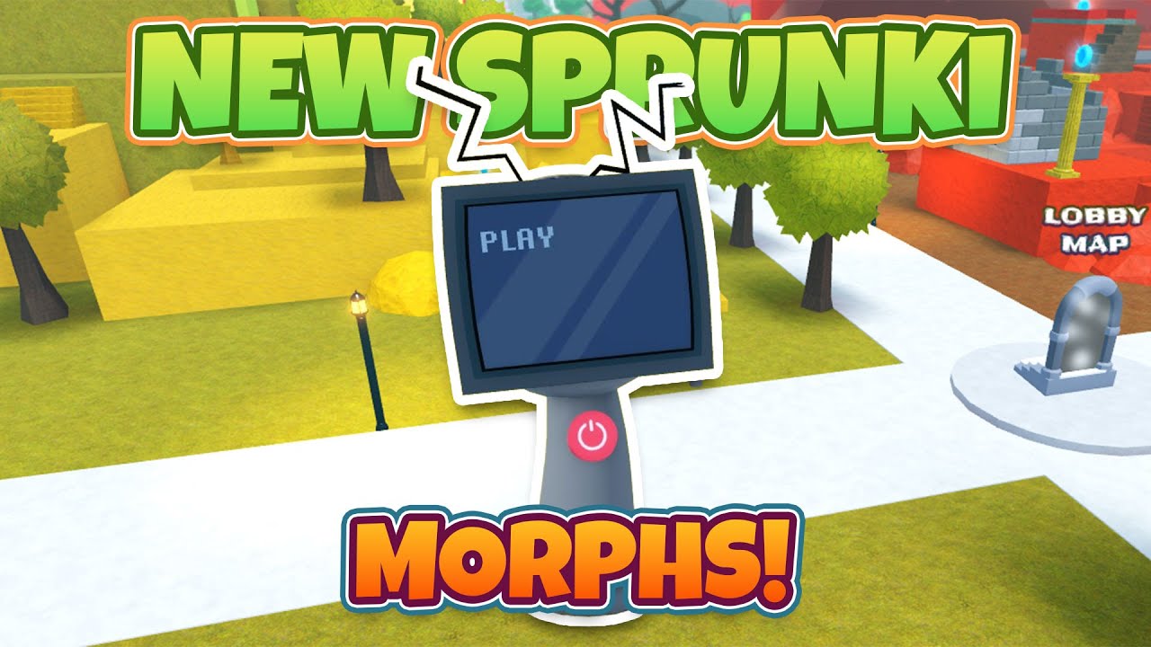 How to Get Mr, TV Sprunki Morph and Badge in 3D Sprunki OC RP update ...
