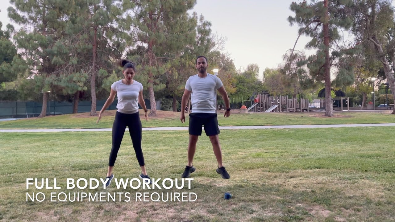 Full Body Workout Set | Outdoor - No equipments | Repeat 5 Sets ...