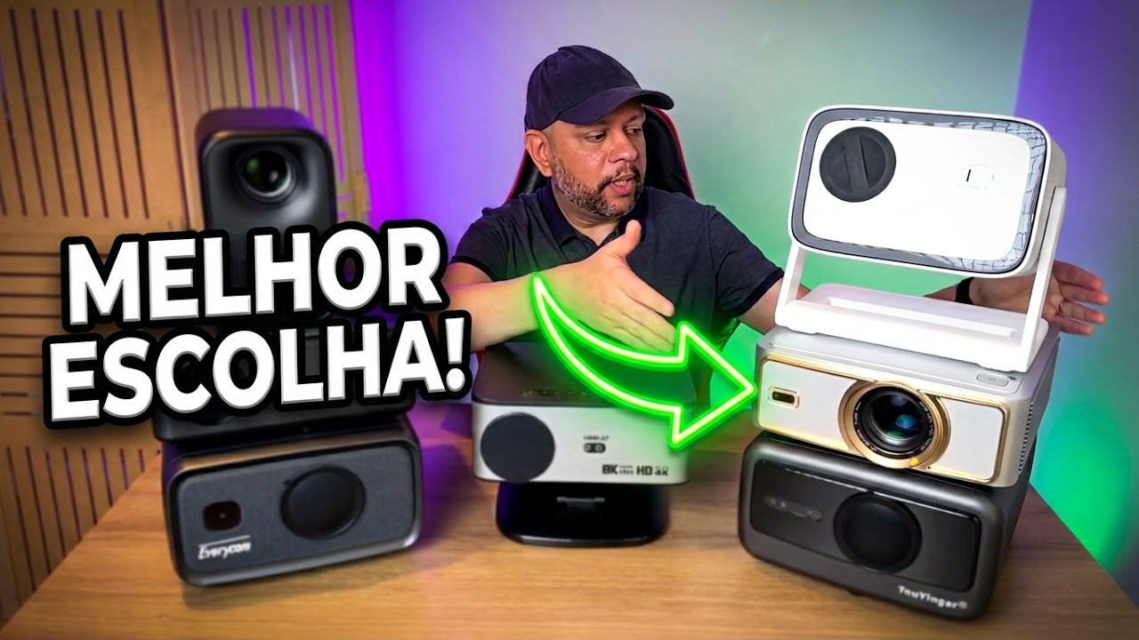 7 Projetores LCD LED - Full HD Com Ótimo Custo Benefício - De R$1.000 ...