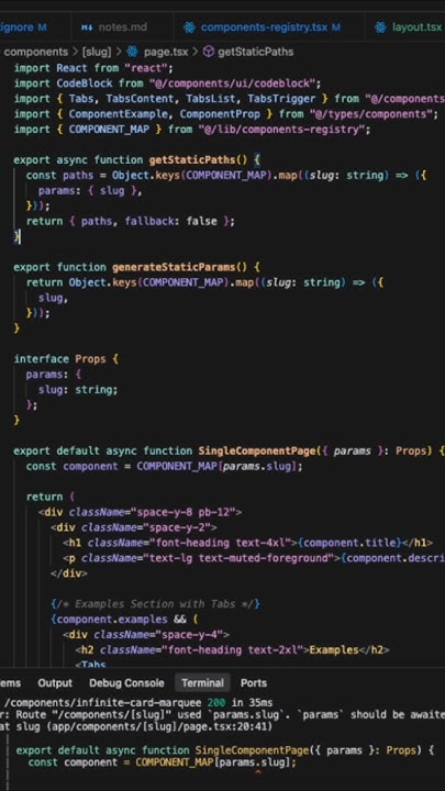 How to Use Asynchronous Params in Next.js - YouTube