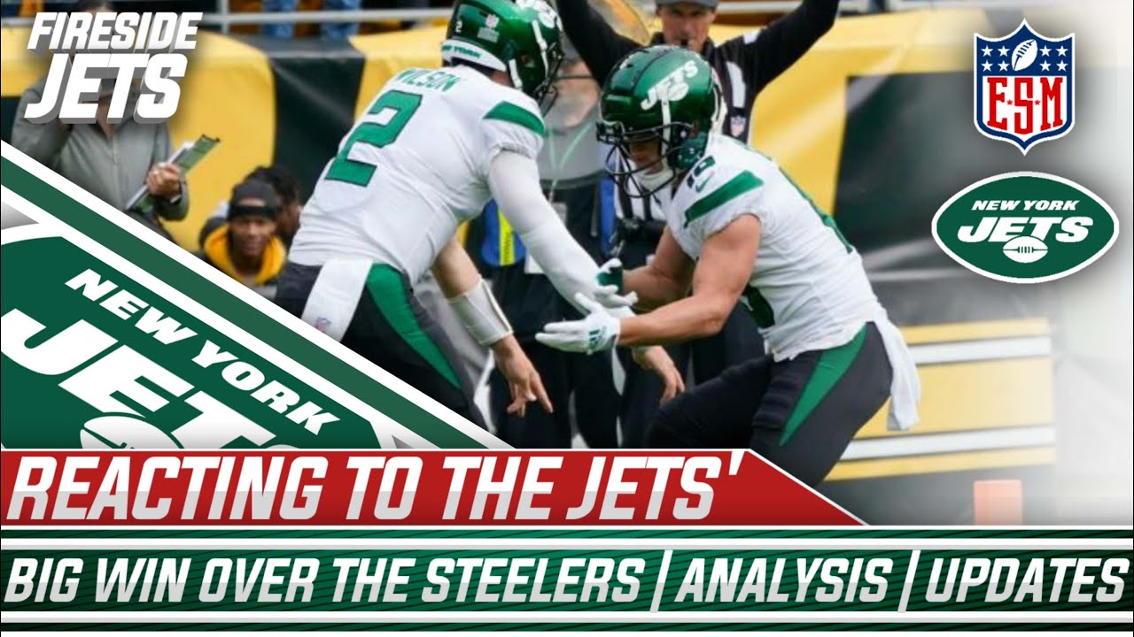 Reacting to the Jets' BIG win over the Steelers | Analysis | Updates ...