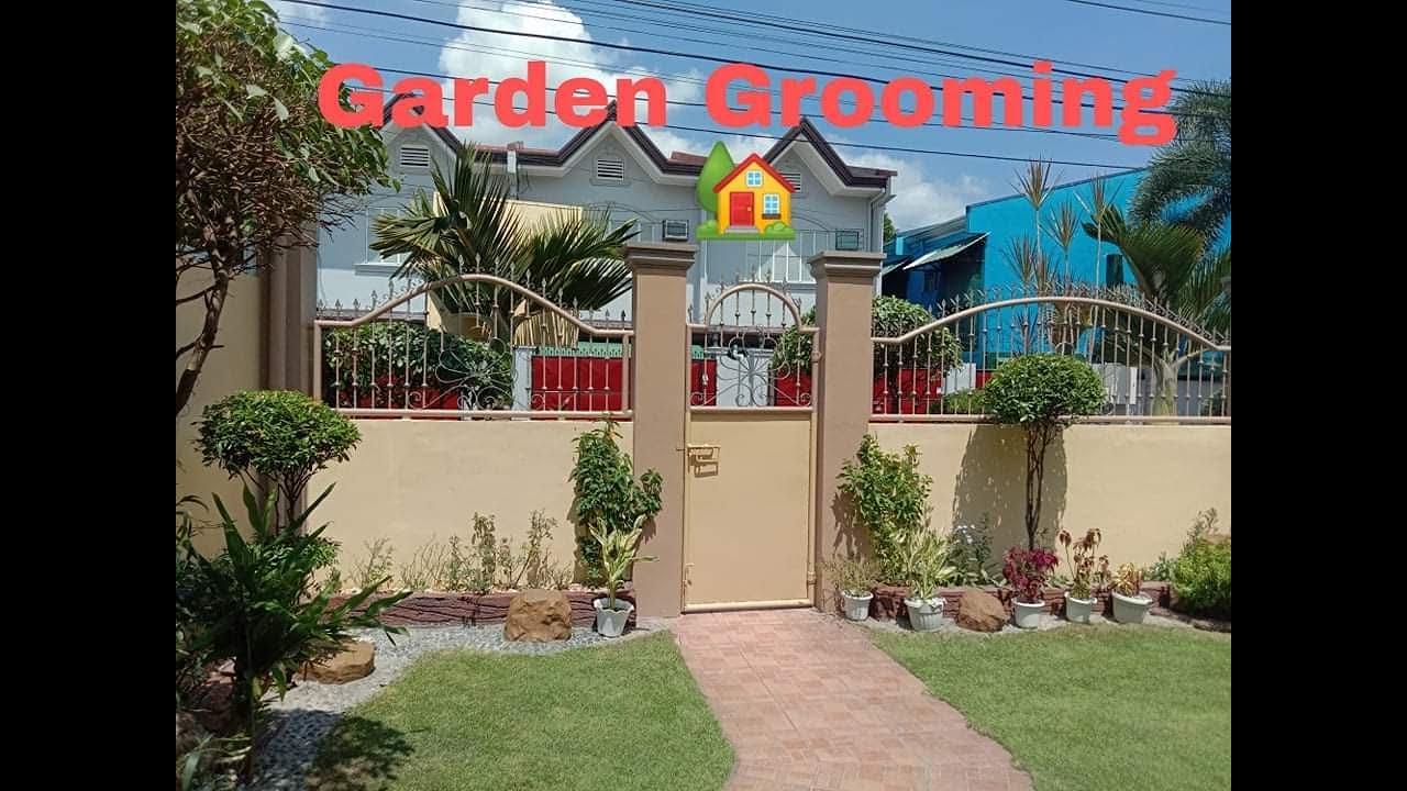 Grooming Our Garden 🏡 - YouTube