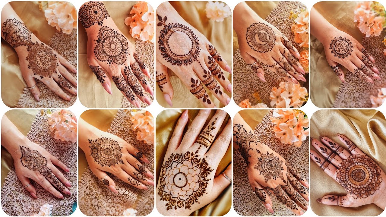 From Bold to Elegant: 10 Different Styles of Mehendi Mandala Designs ...