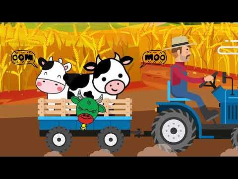 Farmyard Symphony | Sing Along with Fun Farm Animals | Giggles and ...