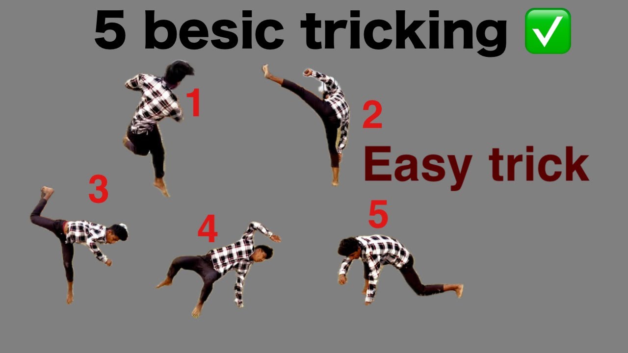 5 besic tricking flip 😍 - YouTube
