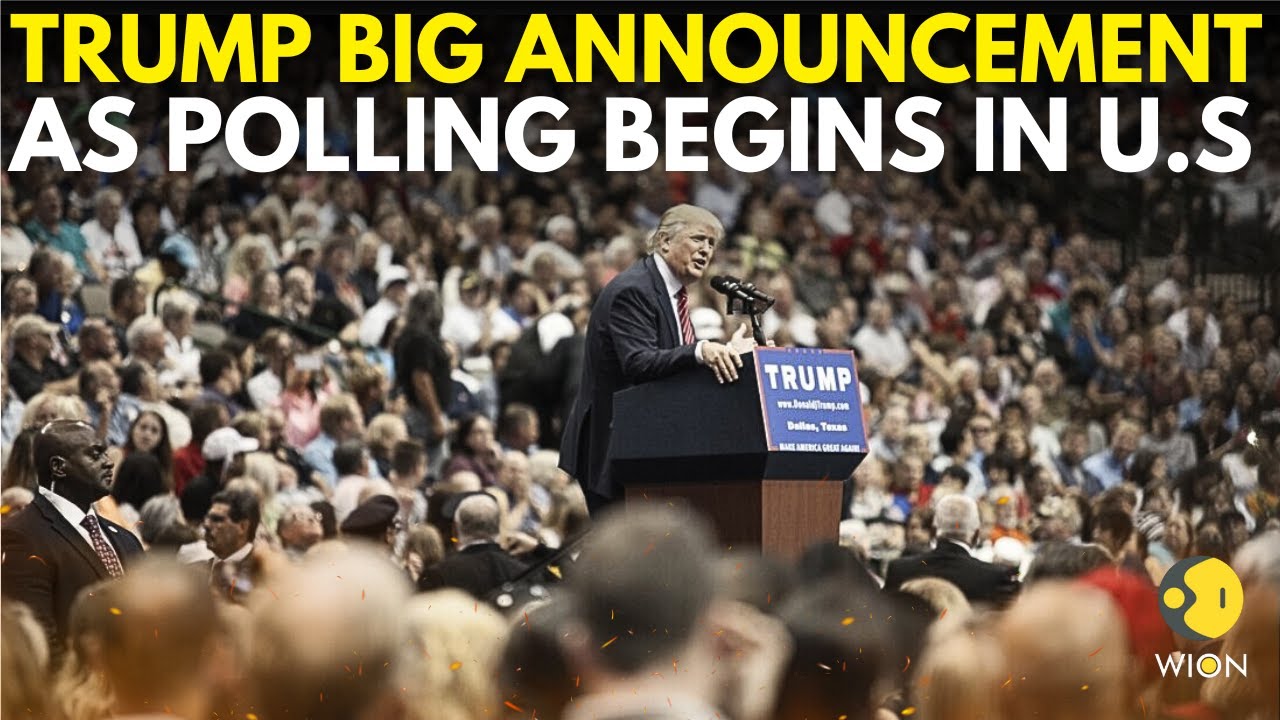 US Elections 2024 Latest News LIVE: Trump BIG Announcement As Final ...