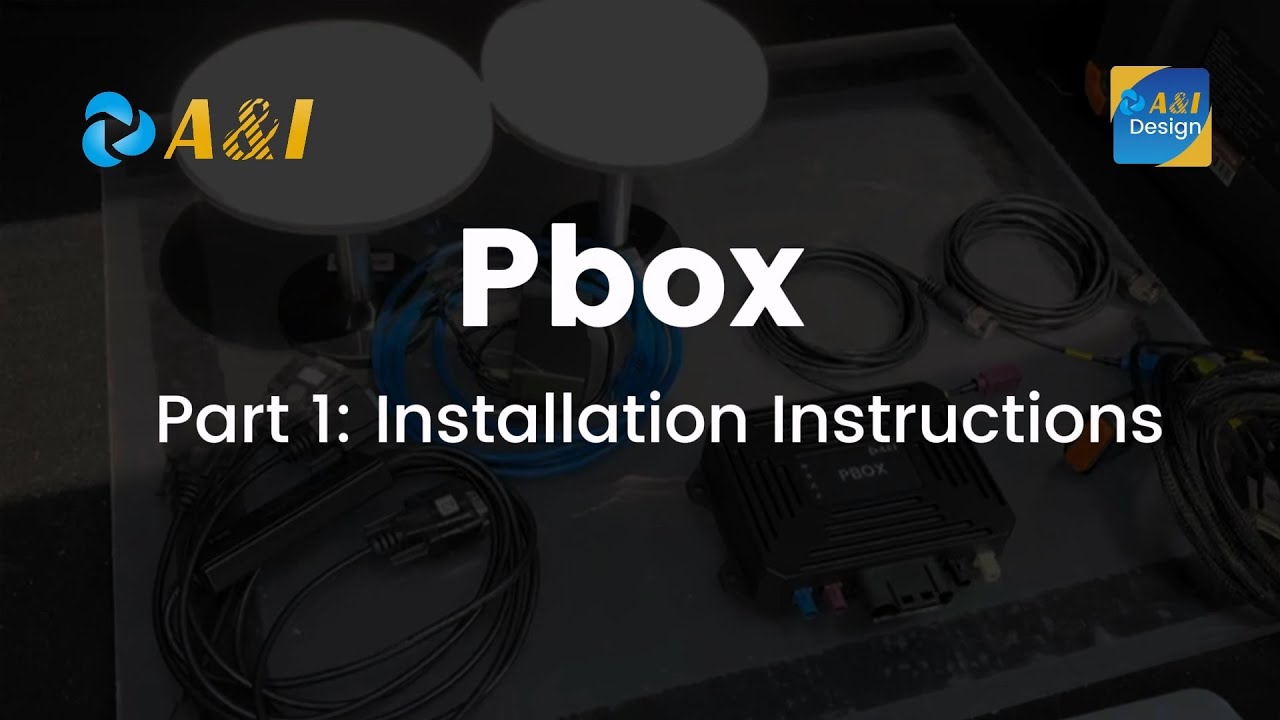 A&I PBOX Quick Start Part 1: Installation Instructions - YouTube