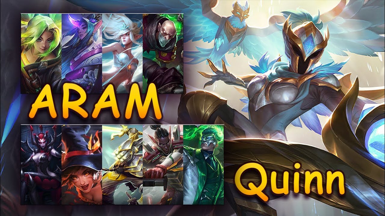 Quinn | ARAM | Full game | League of Legends - patch 13.22 - YouTube