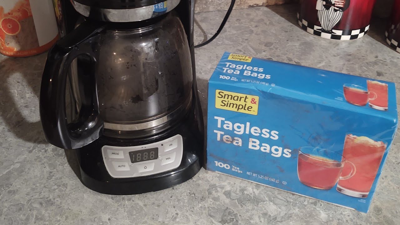 Redneck Sweet Tea!! (Made in a Coffee Pot) - YouTube