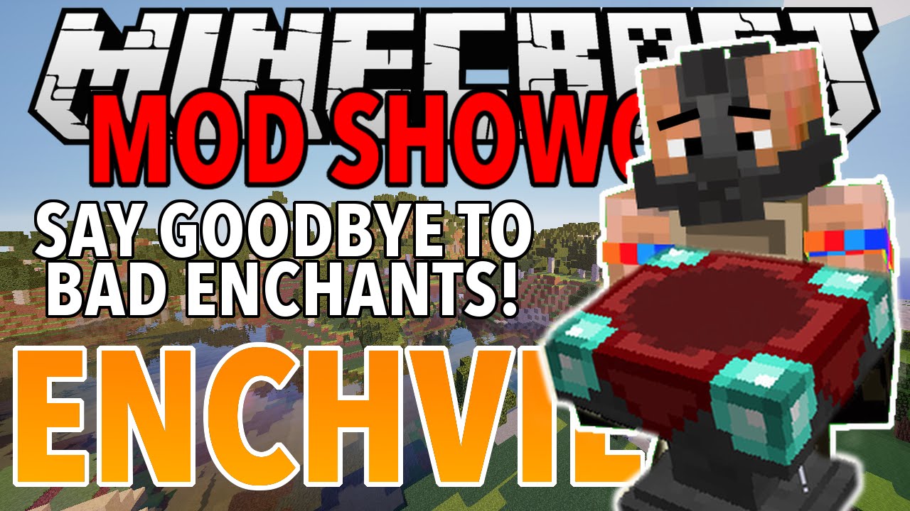 Enchvil Mod : REMOVE BAD ENCHANTMENTS! - Minecraft Mod Showcase - YouTube