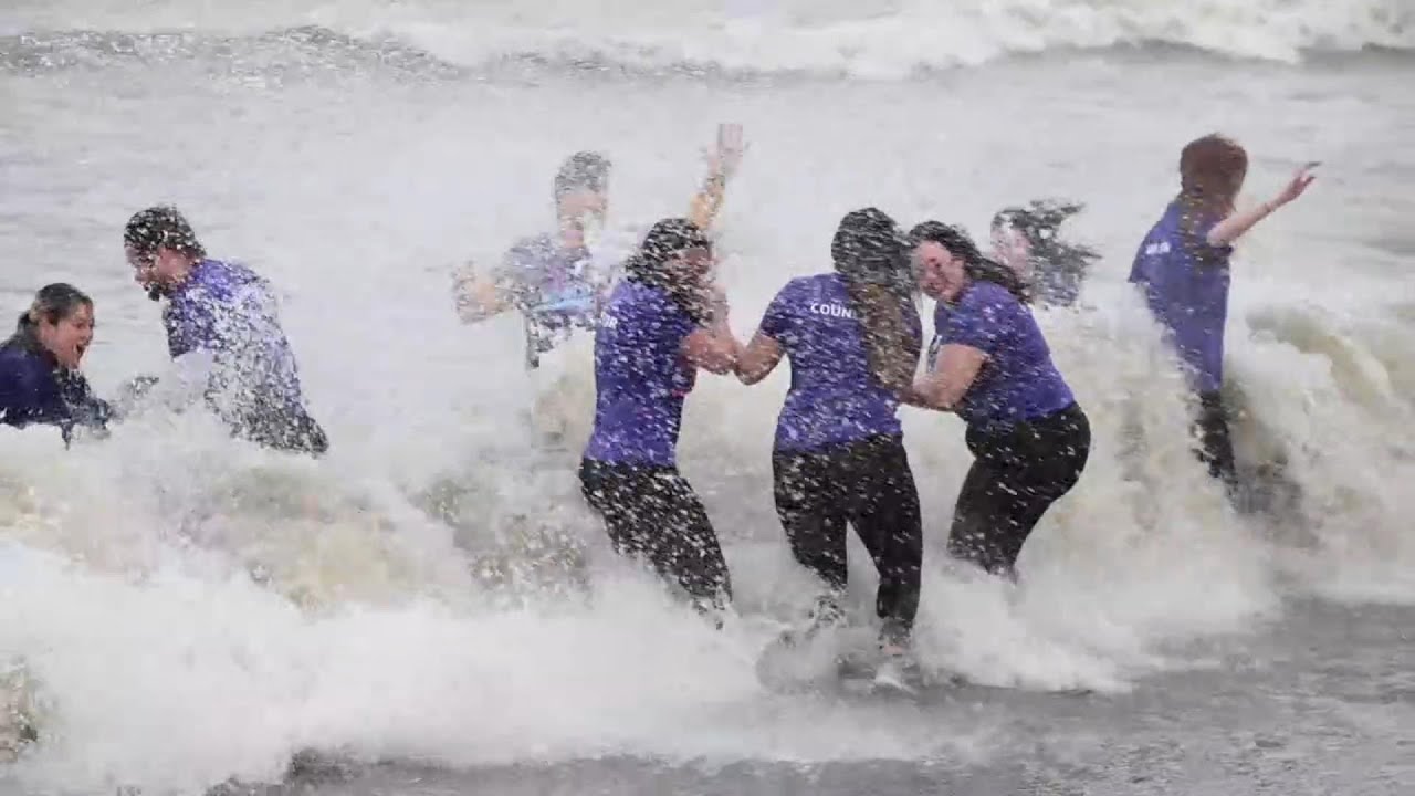 Polar Bear Plunge 2022 - Camp Fitch YMCA - YouTube