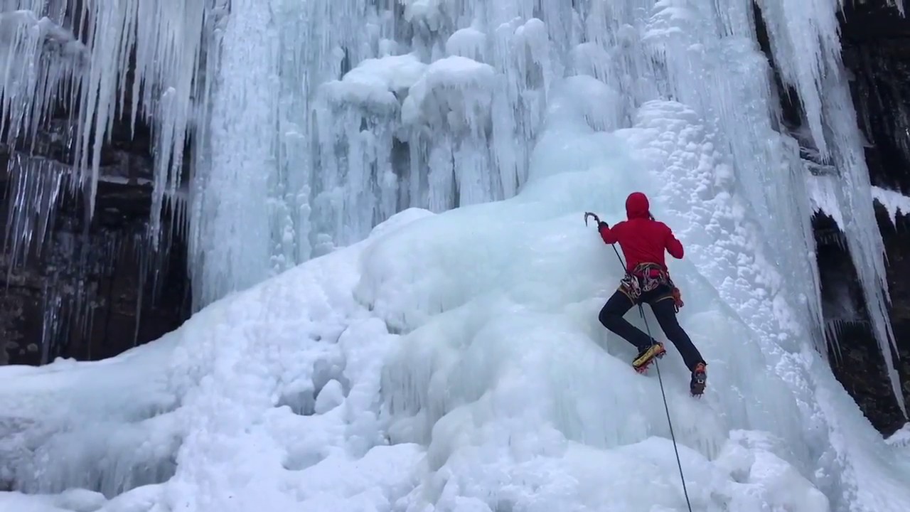Matt Carter Gunks Guide: Ice Climbing - YouTube