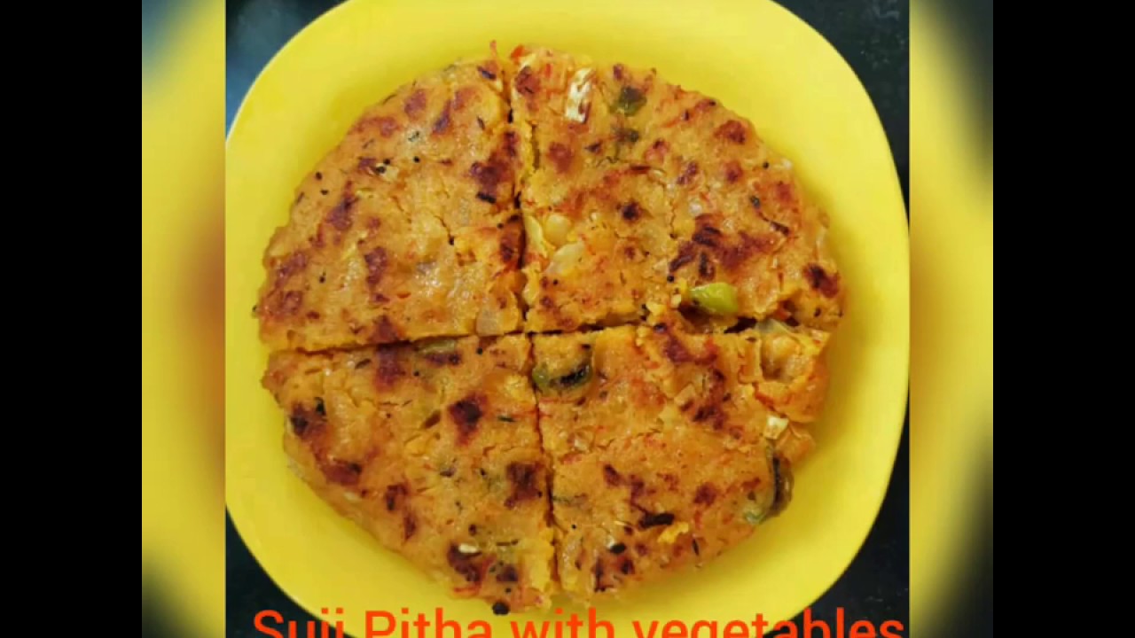 Suji Pitha | Suji chakuli with vegetables | Healthy, easy & instant ...