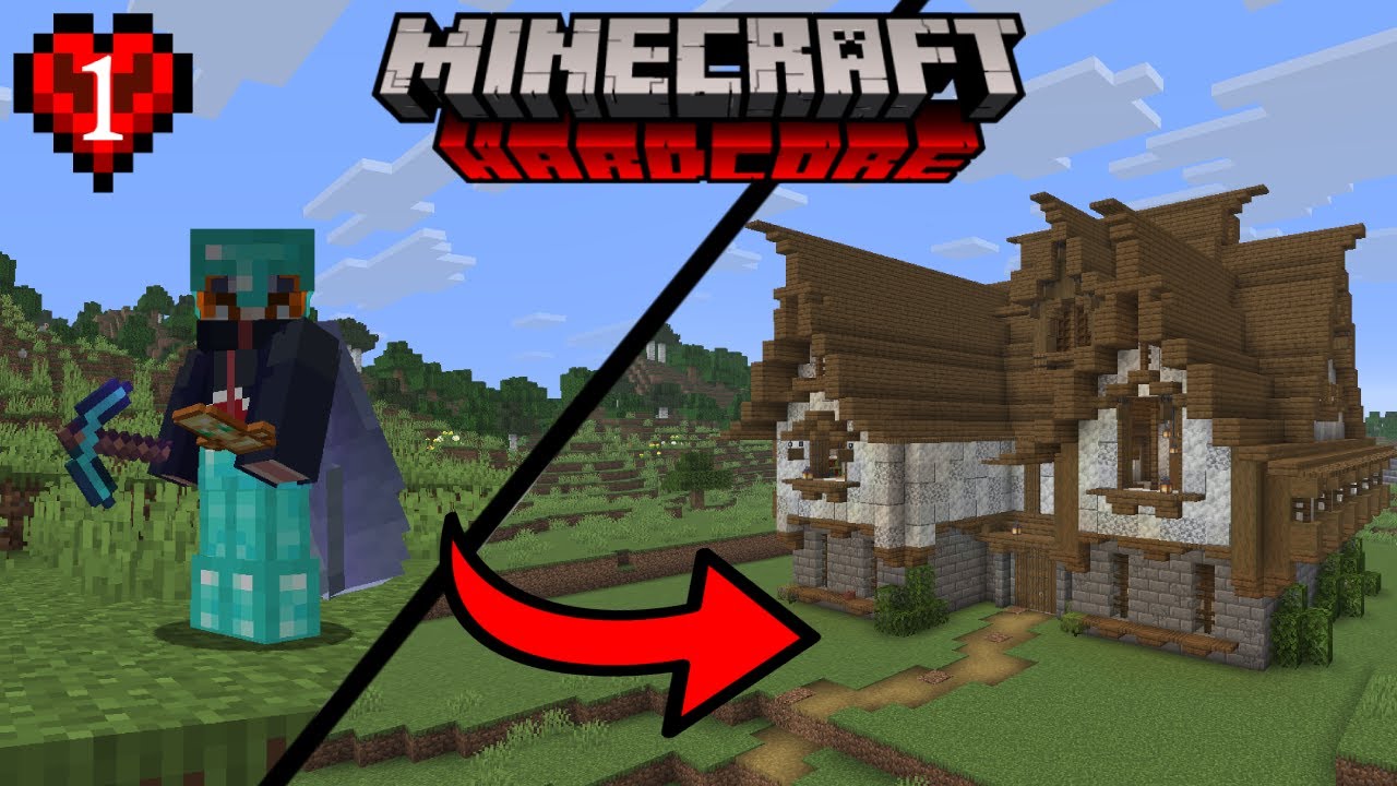 I had the PERFECT START in Minecraft Hardcore! (#1) - YouTube