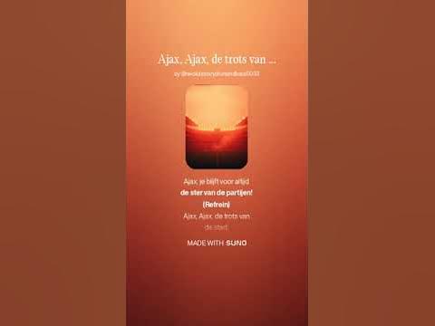 Ajax liedje - YouTube