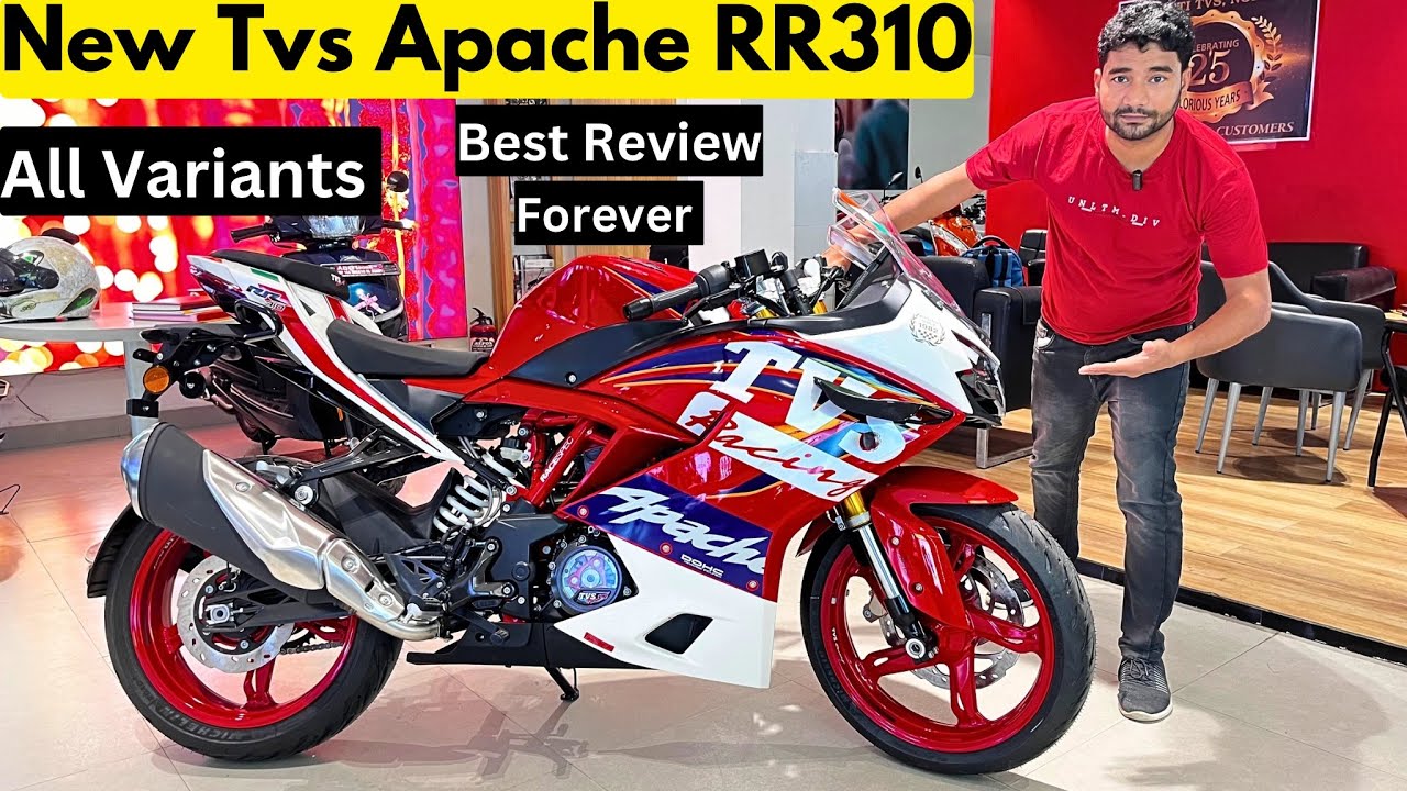 New Tvs Apache RR310 Launch Start Only 2,75000 All Variants New ...