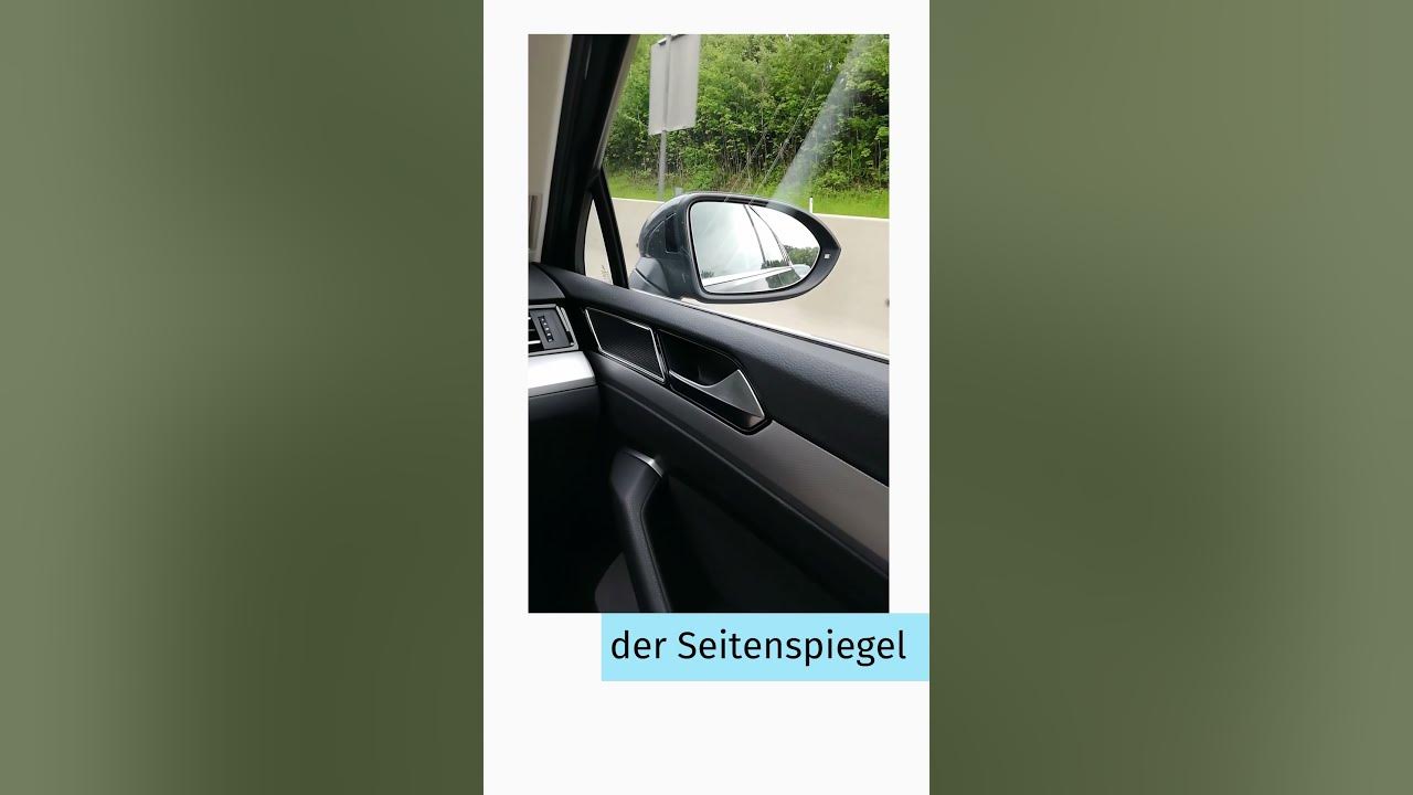 German vocabulary: car parts (Wortschatz Auto mit Hallo Deutsch - YouTube