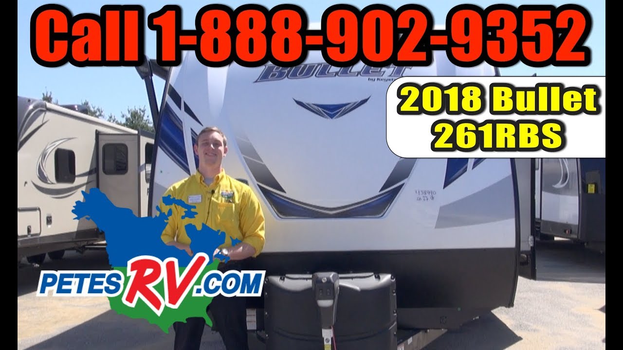 2018 Keystone Bullet 261RBS | Pete's RV Rough Cuts - YouTube