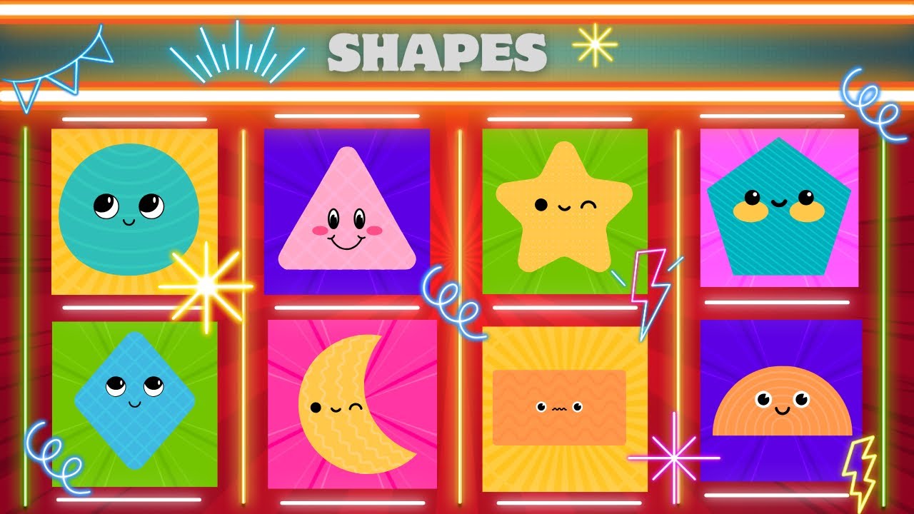 Shapes Name for kids|Learn Shapes Circle,triangle,Square & many more ...