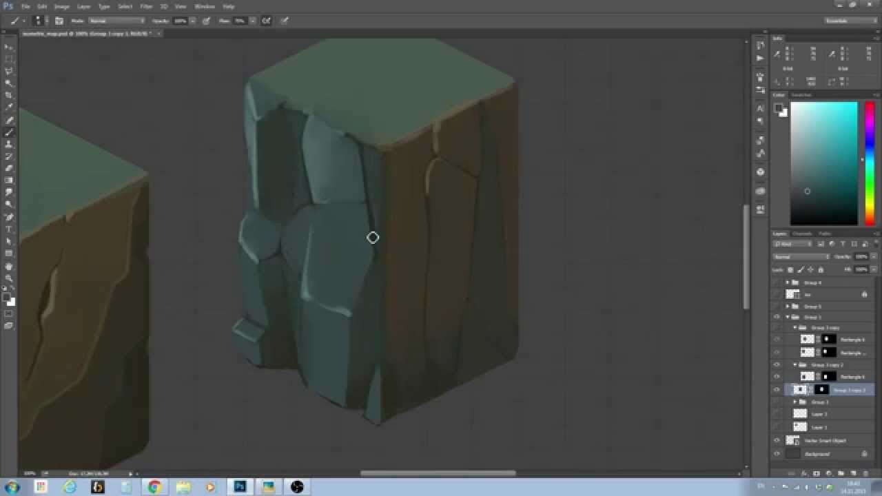 Draw the isometric box - YouTube