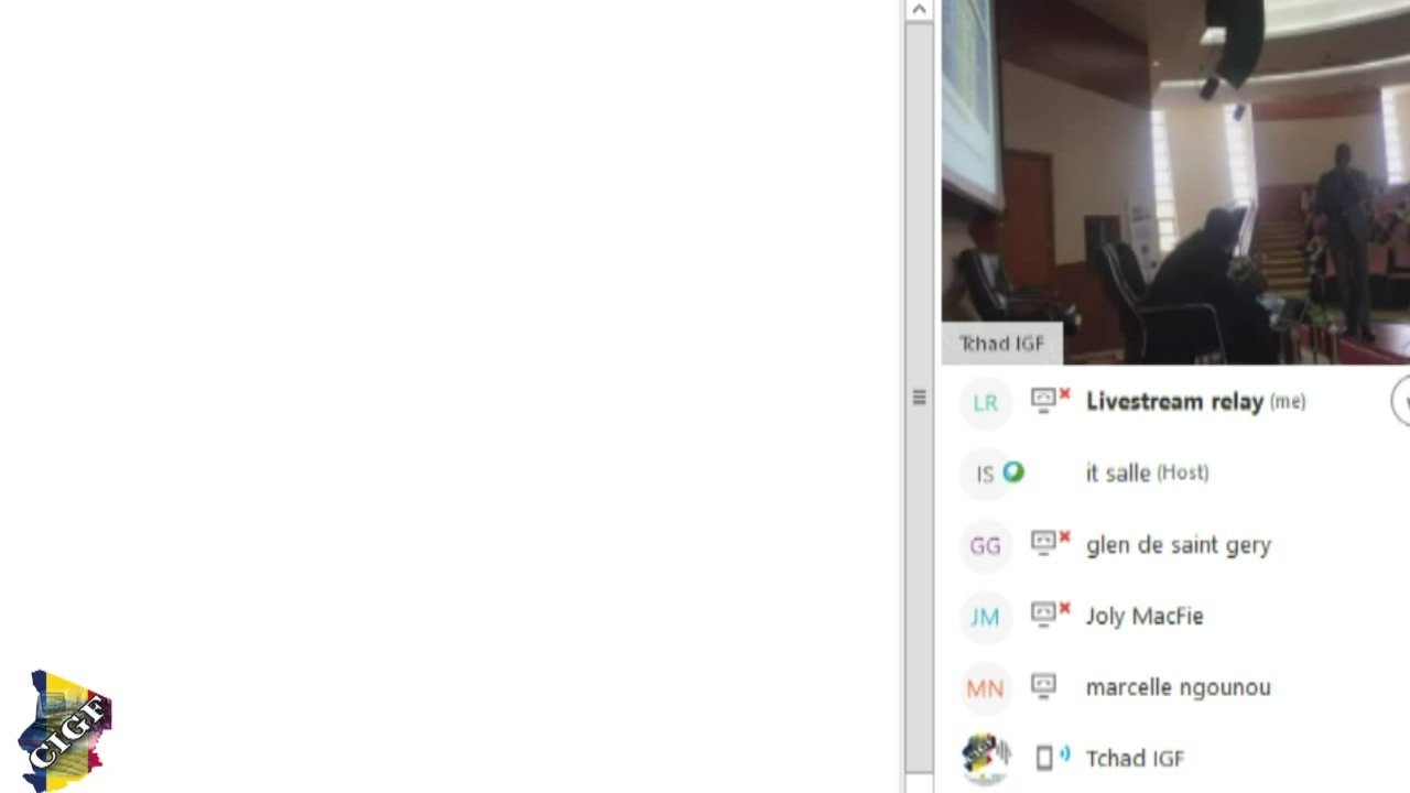 Chad Internet Governance Forum - YouTube