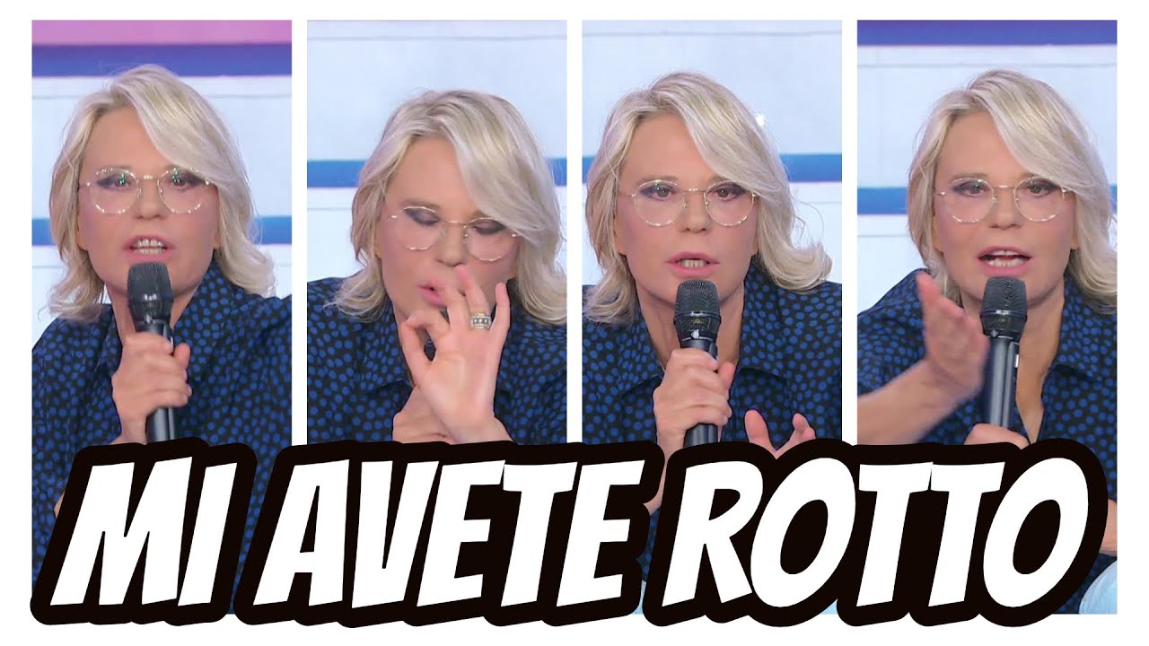 Maria De Filippi al veleno Perde la pazienza a Uomini e Donne Tina e ...